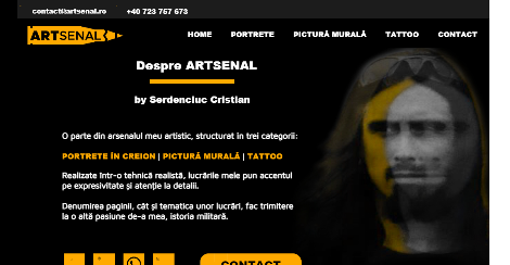 Salon Tatuaje Brasov - Artsenal Tattoo Studio » Portrete în creion